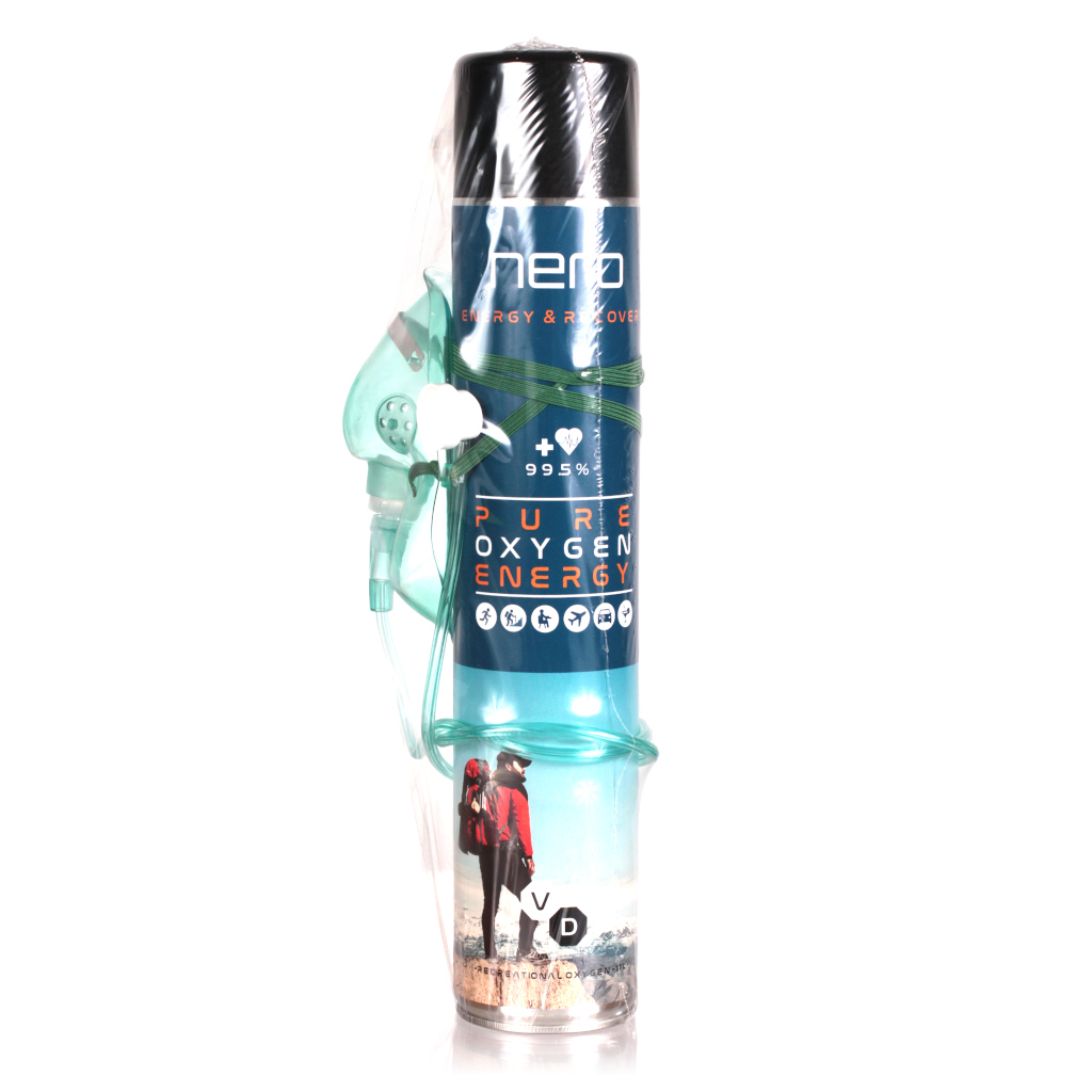 Zuurstof 14 liter met masker 99,5% - Purezuurstof.nl