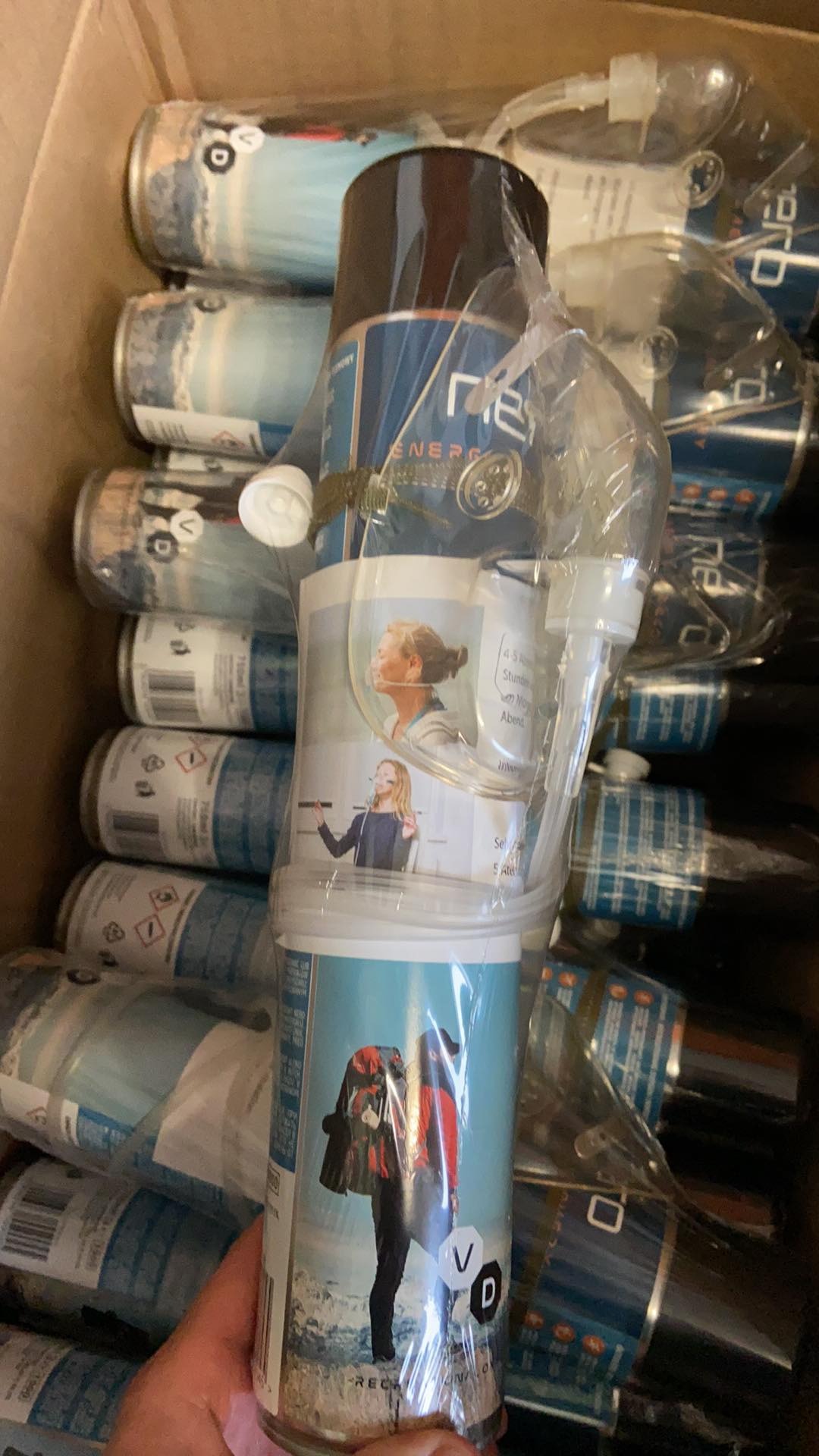 Zuurstof 14 liter met masker 99,5% - Purezuurstof.nl